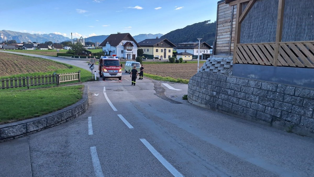 Ölspur über 2 Gemeindegebiete - Bezirk Gmunden